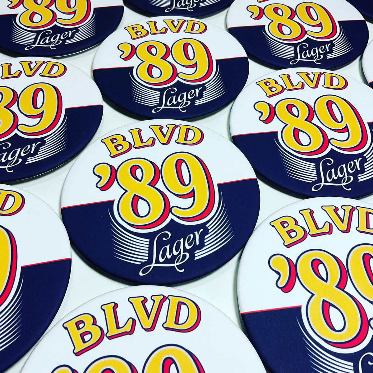 BLVD ‘89 | Coasters – BIYB | A Beard Care + Life.Style. Brand