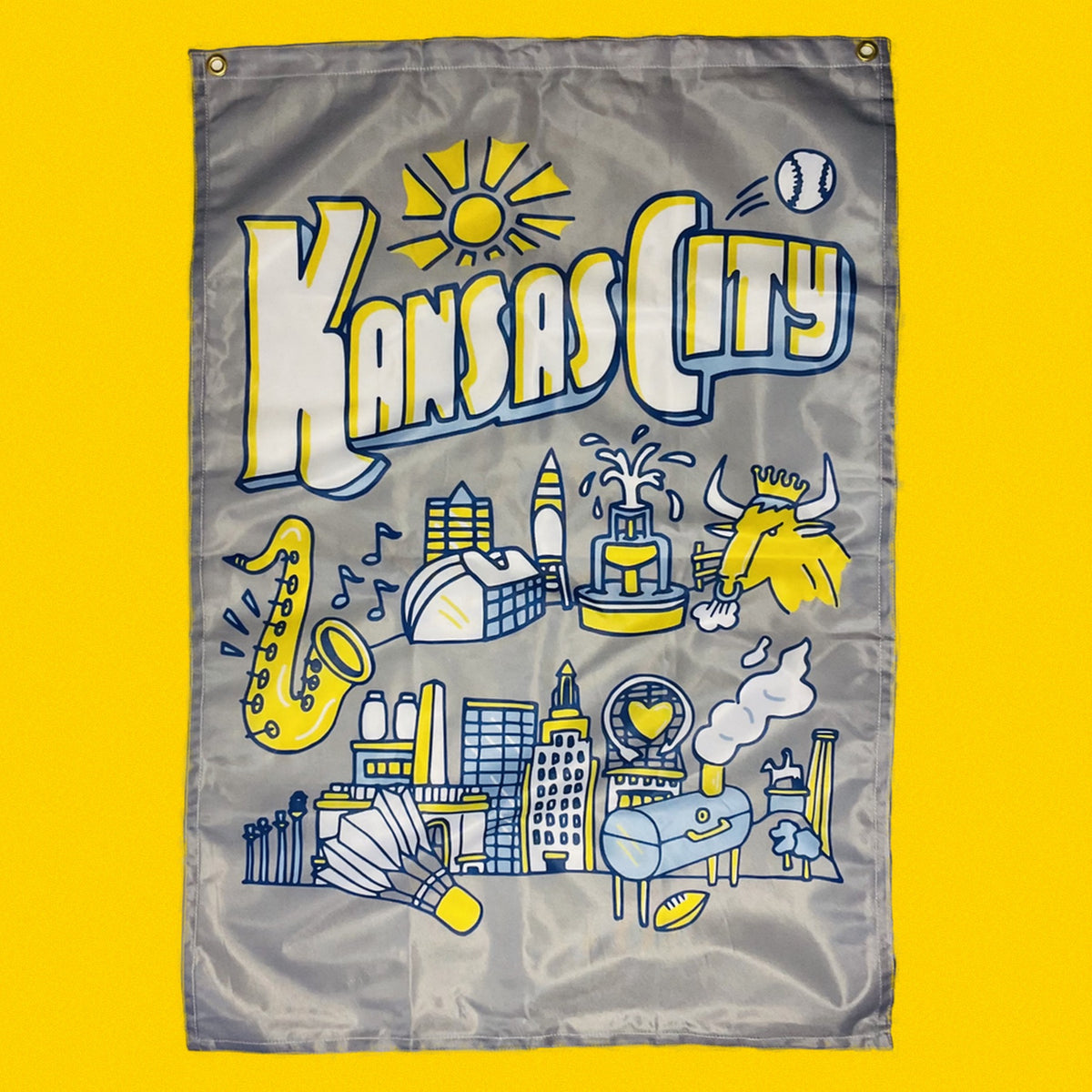 The KC Icons Flag – BIYB | A Beard Care + Life.Style. Brand