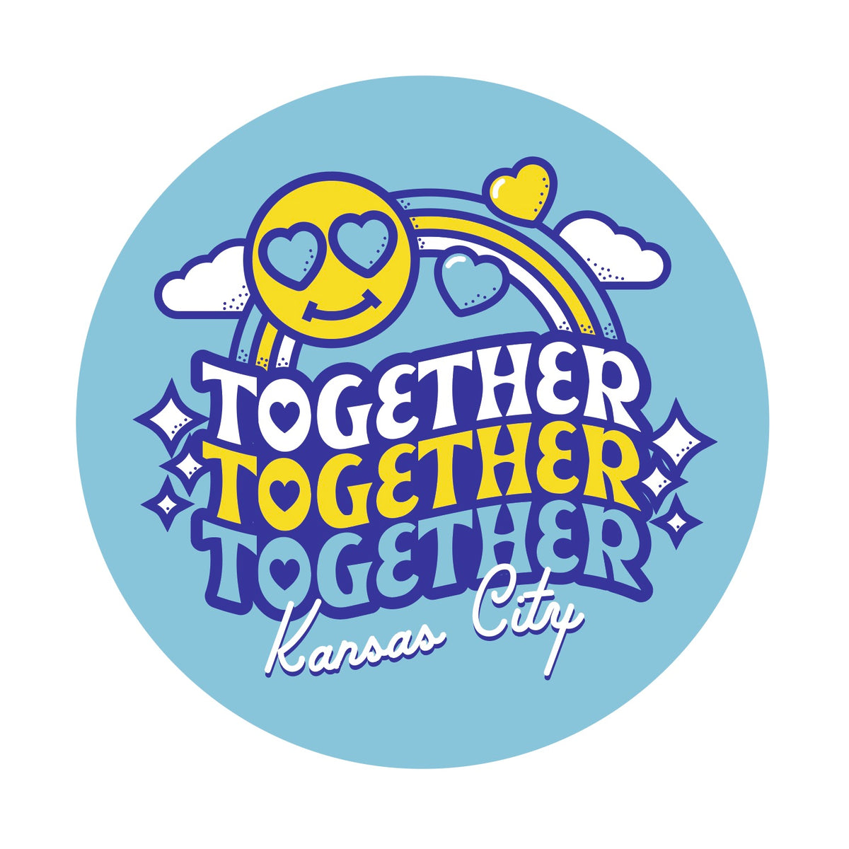 Together | Sticker – BIYB | A Beard Care + Life.Style. Brand